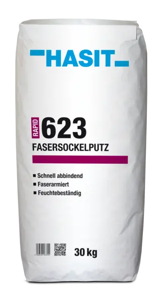 HASIT 623 Cementová soklová omítka s vlákny