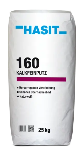 HASIT 160 Jemná vápenná omietka (štuk)