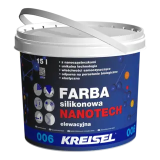 NANOTECH PAINT 006 Nano-particle silicone facade paint